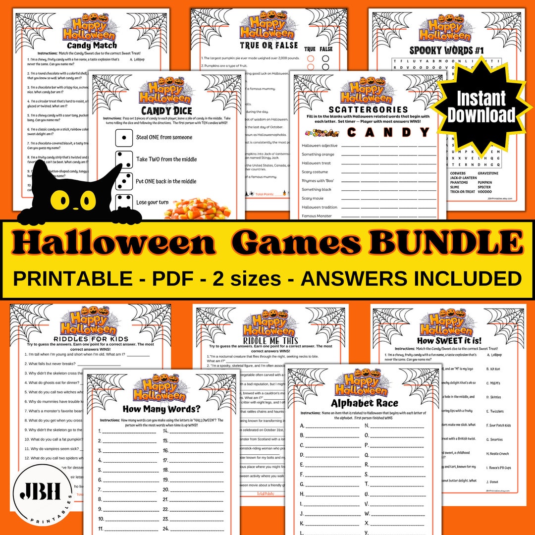Spooky Halloween Game Night, 10 Fun Activities for the Whole Family ...