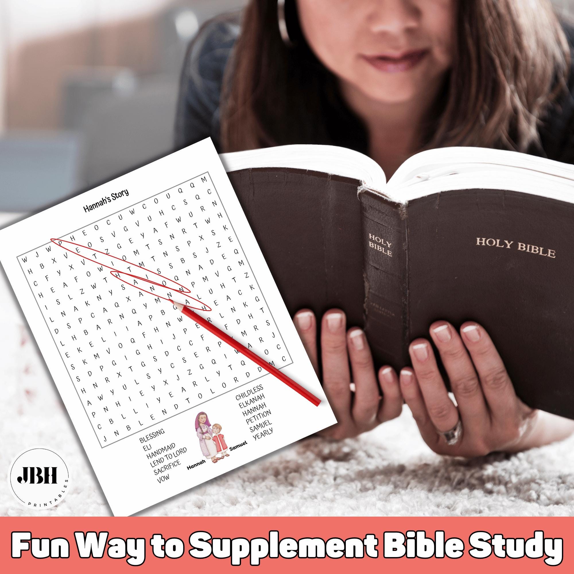Old Testament Word Search Puzzles – Part 4 - Hannah, Ruth, Naomi, Women ...