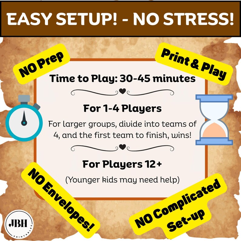 Abraham’s Faith Escape Room, Printable Bible Puzzle Game for Teens ...