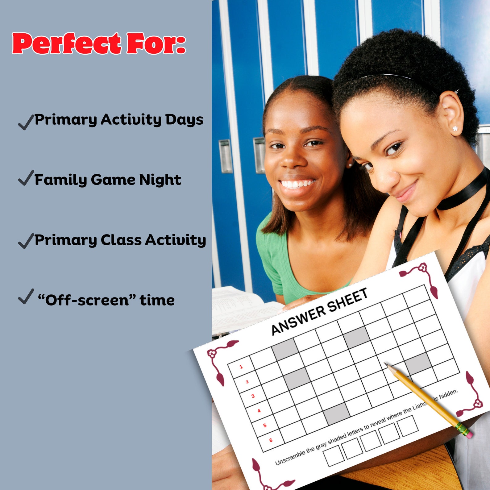 Simplified Lost Liahona Scavenger Hunt: Perfect for Young Primary-aged ...