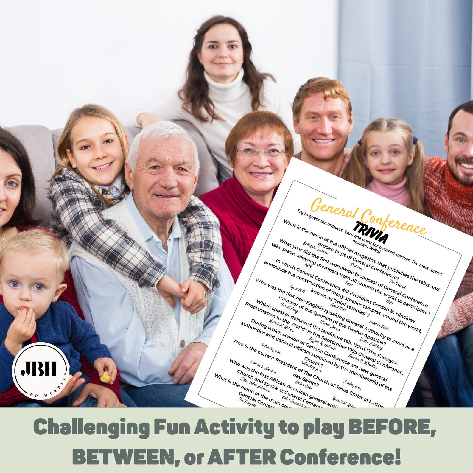 Latter-day Saint Conference Trivia - Enjoyable Learning Experience, LDS ...