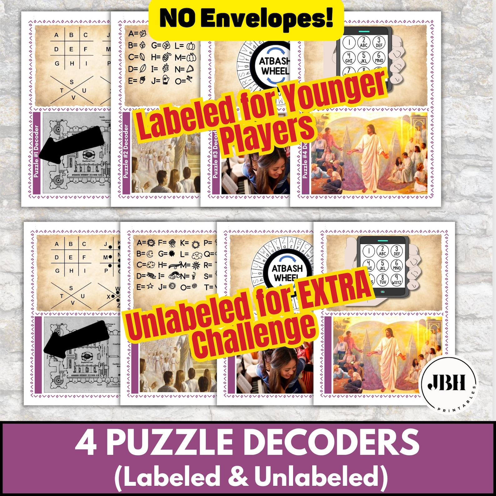 Covenant Path Escape Room: LDS Temple & Plan of Salvation (printable ...