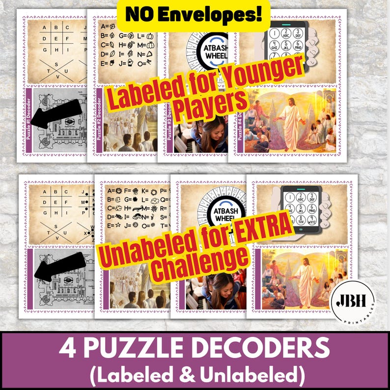 Covenant Path Escape Room: LDS Temple & Plan of Salvation (printable ...