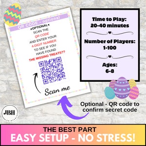 Easter Treats Mini Escape Room for Kids 6-8: 4 Puzzles & QR Code Fun ...