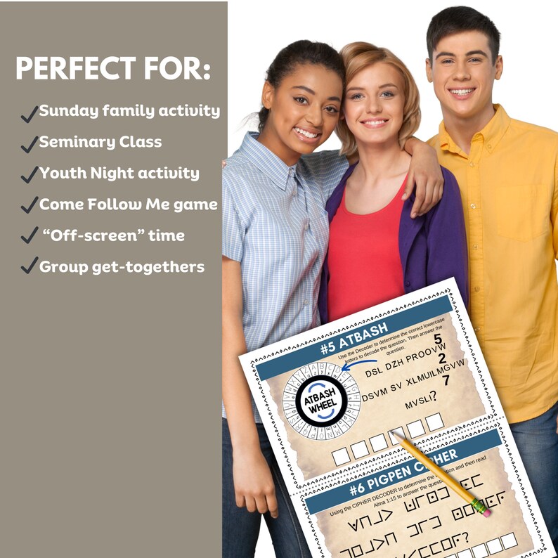 Nehor's Lies Escape Room Printable, Fun for Family & Seminary, Book of ...