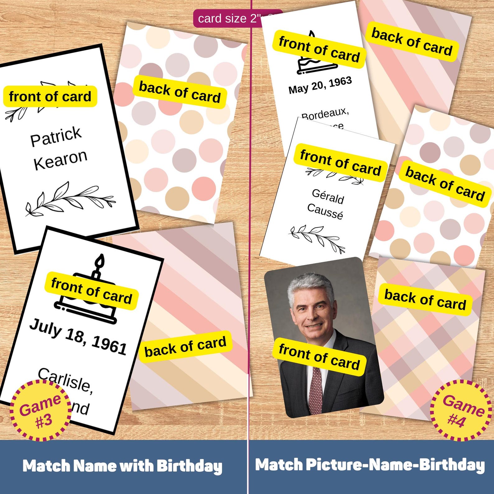 LDS Apostle Memory Game, 4 Games in 1, 12 Apostles Matching Pictures ...