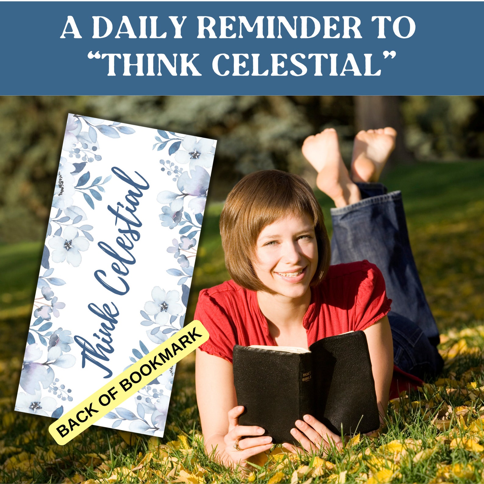 LDS Printable Book of Mormon Reading Tracker, Scripture Reading Bookmark, Think Celestial, 2024 ...