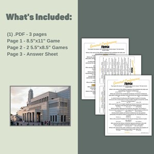 LDS General Conference Trivia Game: Fun Learning (PDF) - Etsy
