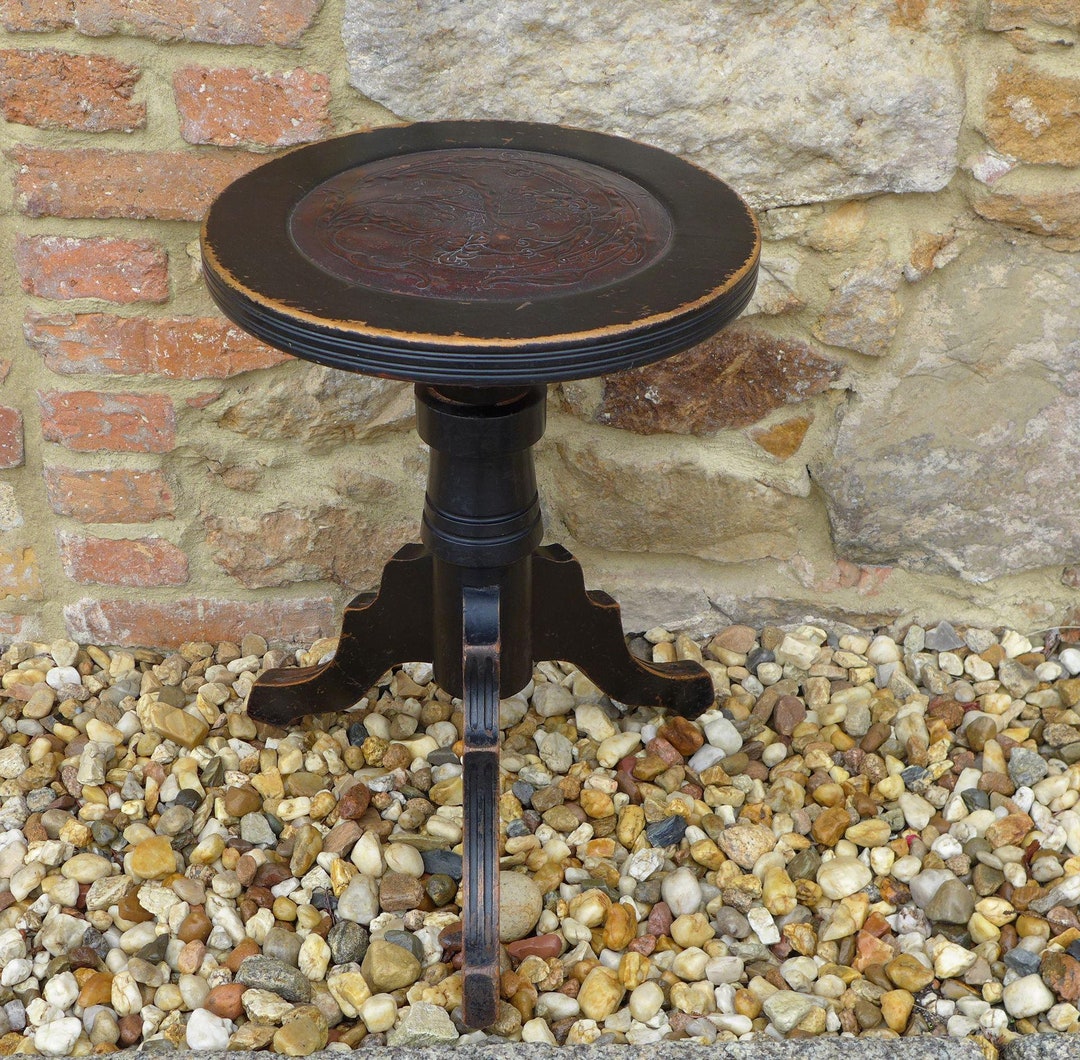 Antique Swivel Stool, Art Nouveau Piano Stool, Vintage Stool, Spindle ...