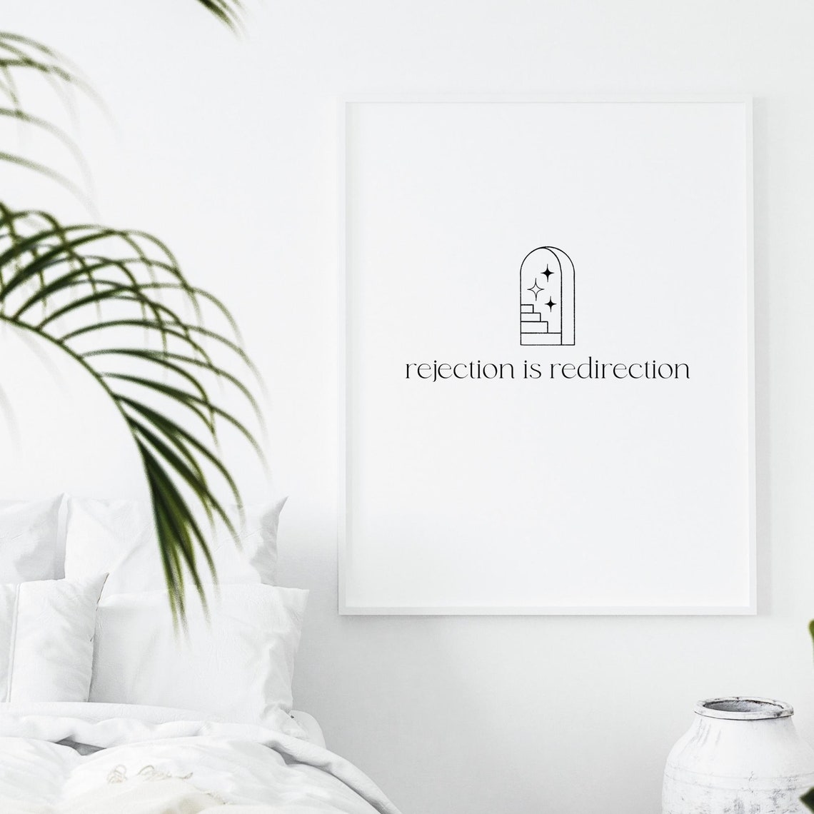 Rejection is Redirection, Printable Quote, Printable Poster, Digital ...