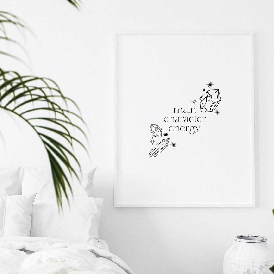 Main Character Energy Printable Mindset Quotes Confidence - Etsy