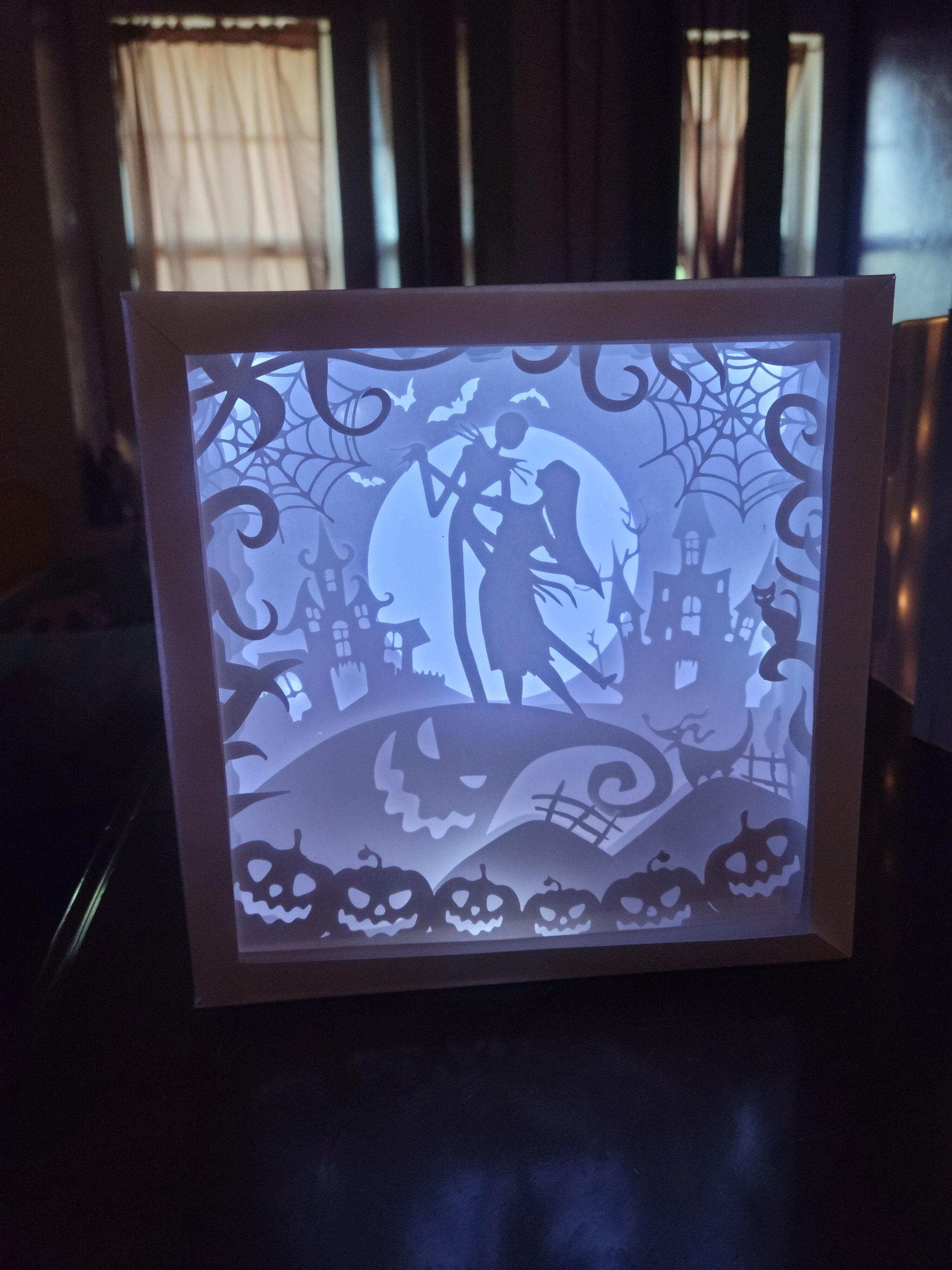 Jack Skellington Shadow Box - Etsy