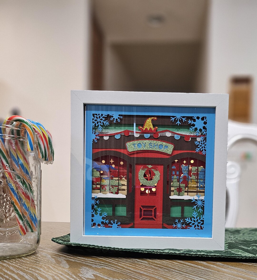 Toy Store Lighted Shadow Box - Etsy