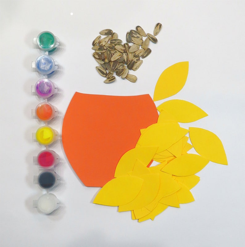 Educational Kids Art Kit, Vincent Van Gogh Sunflowers. Tutorial ...
