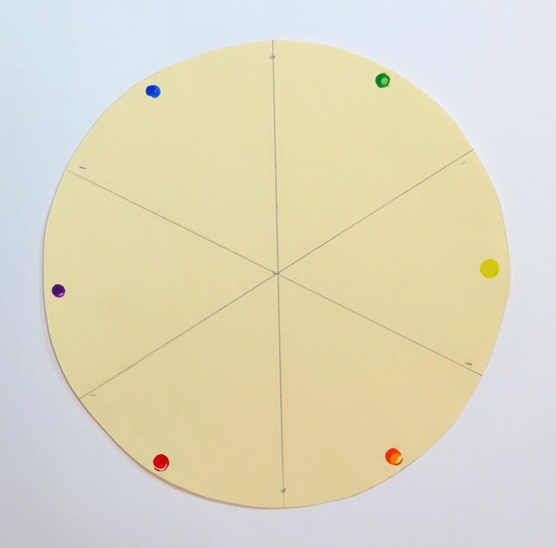 Educational Art Kits for Kids! Color Wheel Art Project Kit. Tutorial ...