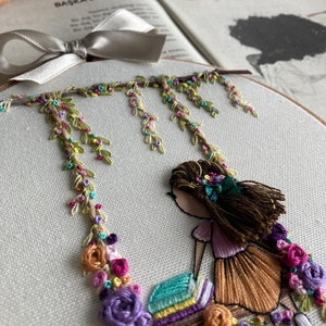 Embroidery Pattern PDF Pattern With Color and Stitch Guide - Etsy UK
