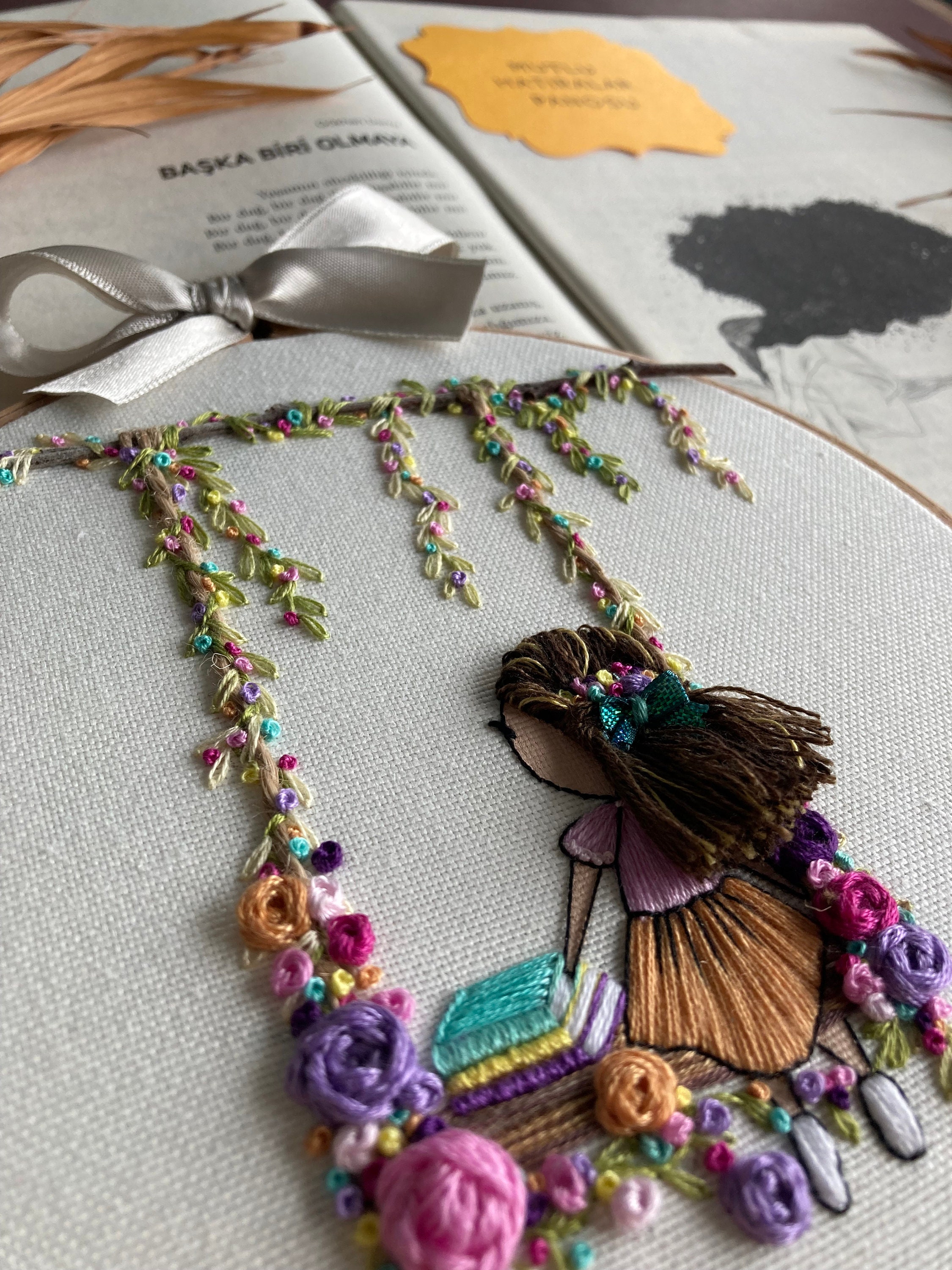 Embroidery Pattern, PDF Pattern With Color and Stitch Guide, Beginner ...