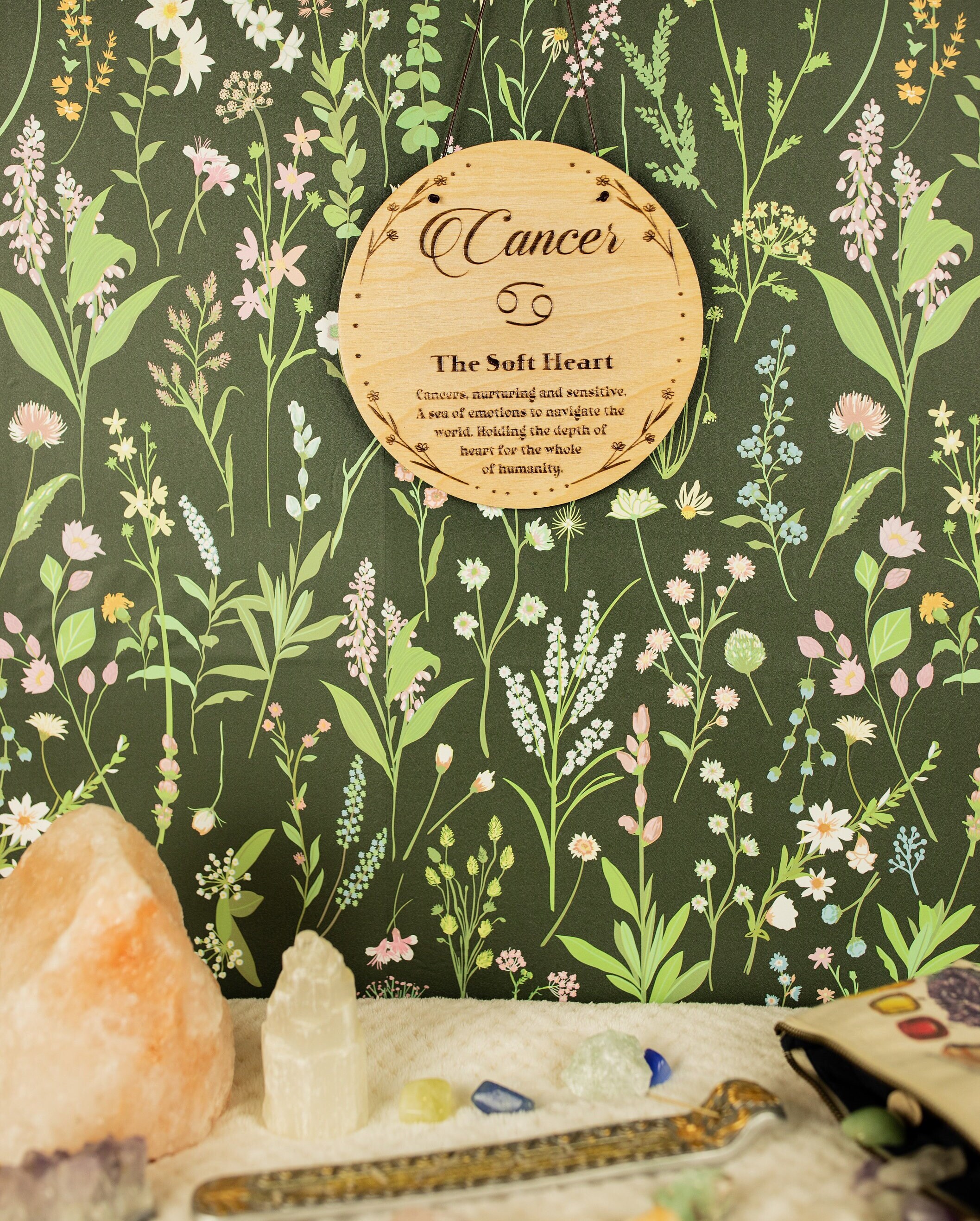 Cancer Wall Art Astrological Signs Cancer Gift Zodiac Art Horoscope ...