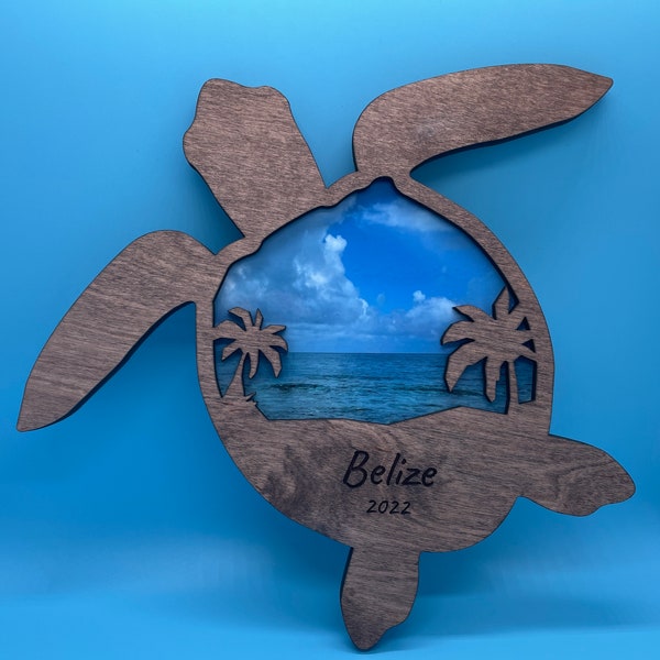 Turtle Picture Frame - Etsy