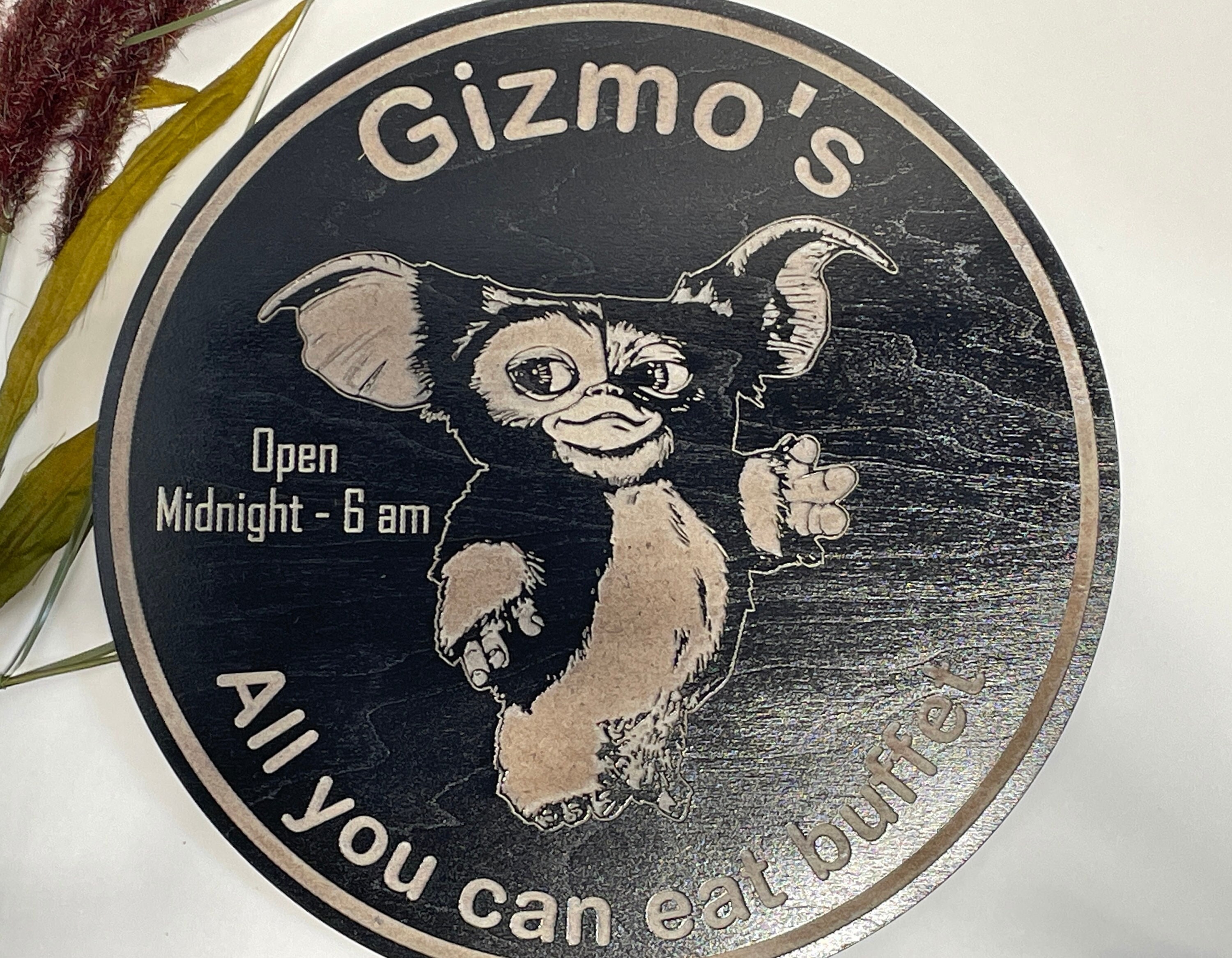 Gizmo Halloween Sign, Halloween Decoration - Etsy