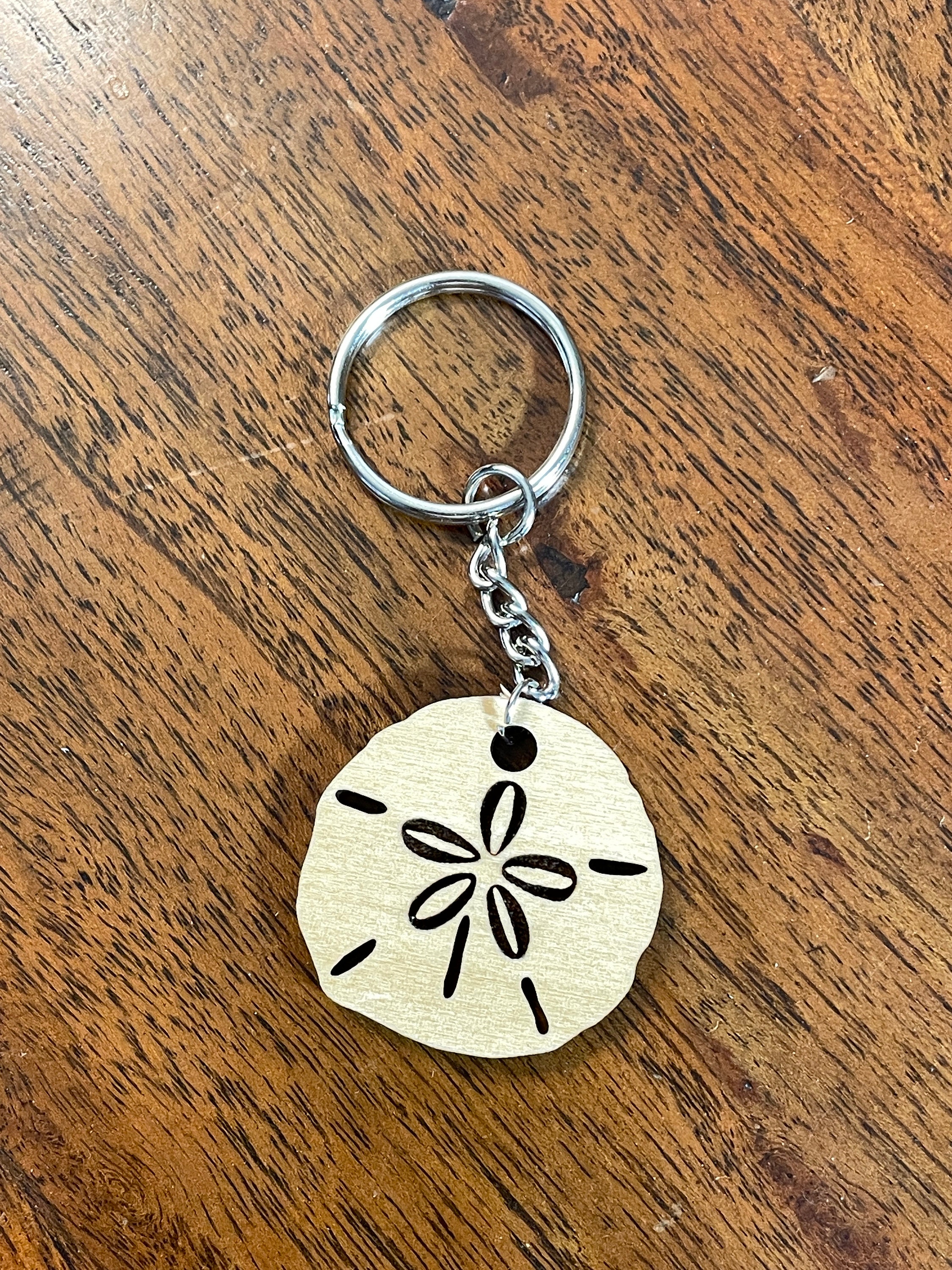 Sand Dollar Key Chain – A Touch of the Beach - Etsy