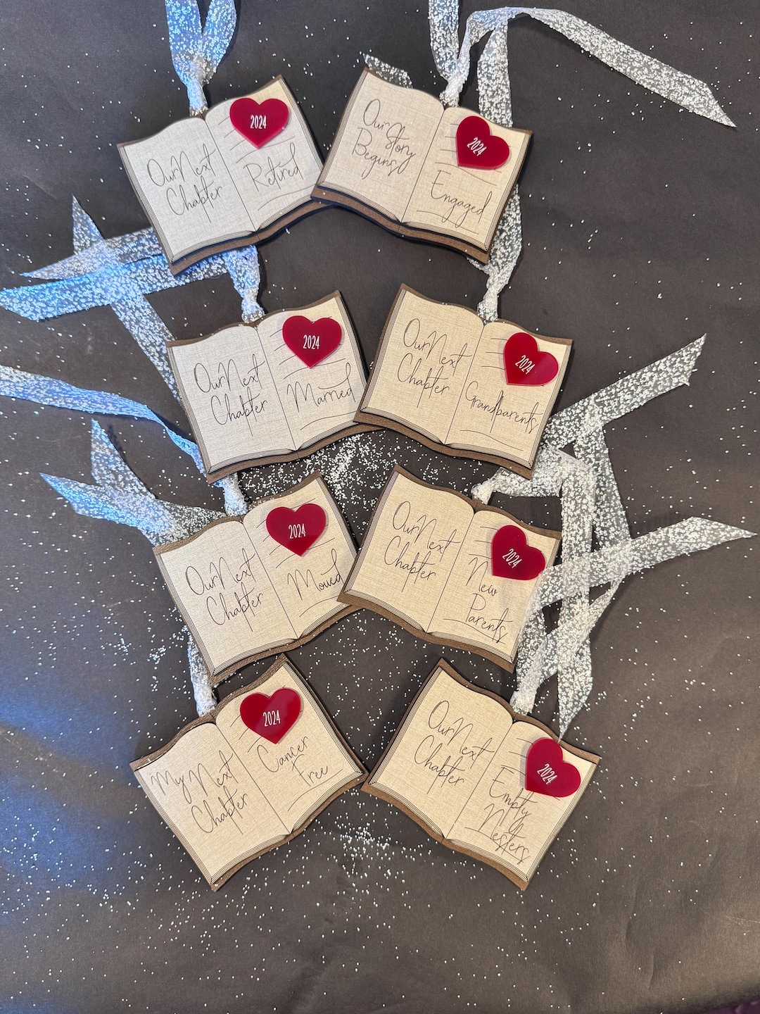Next Chapter Ornaments - for All the Turns in Our Lives - Etsy