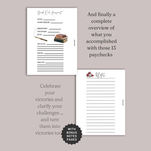 Printable Undated Edgar Allan Poe Budget Planner Cash Budgets A4 Letter ...
