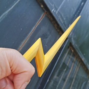 Zeus' Lightning Bolt Prop, Thunderbolt Replica - 3D Printed - Etsy