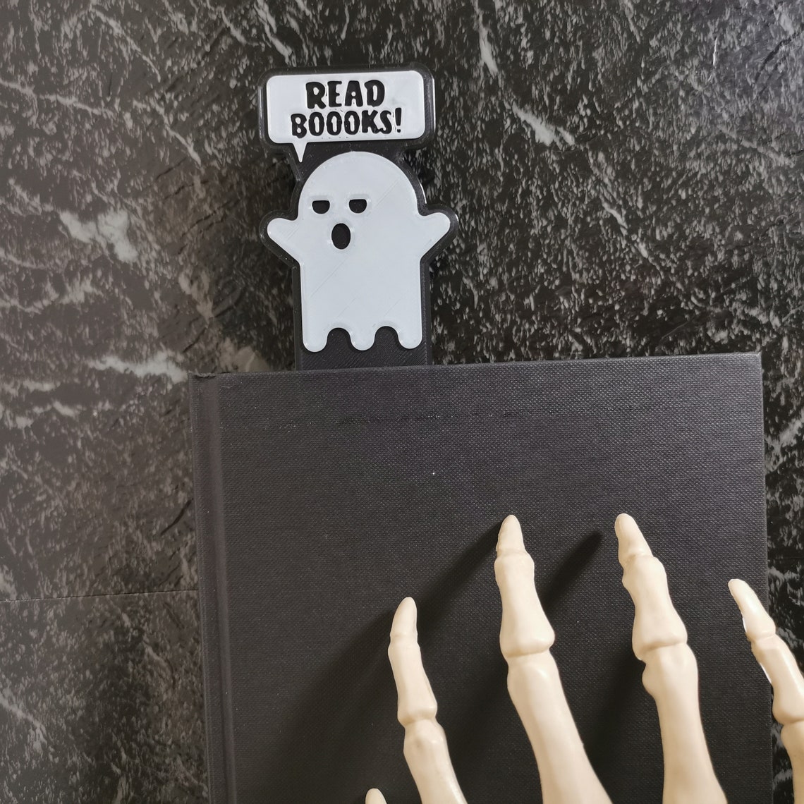 3D Printed Ghost Bookmark: Personalized Name - Etsy