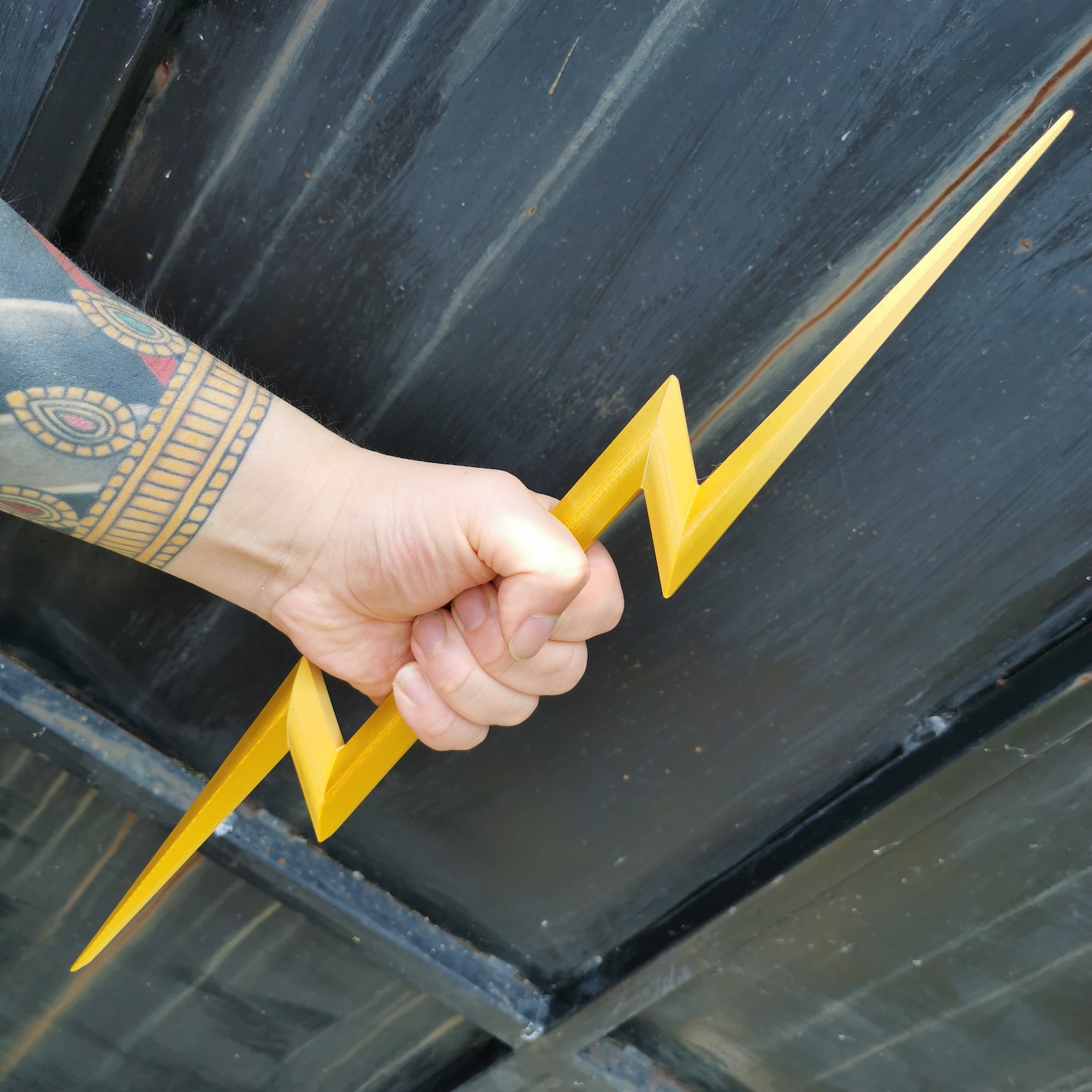 Zeus' Lightning Bolt Prop, Thunderbolt Replica - 3D Printed - Etsy