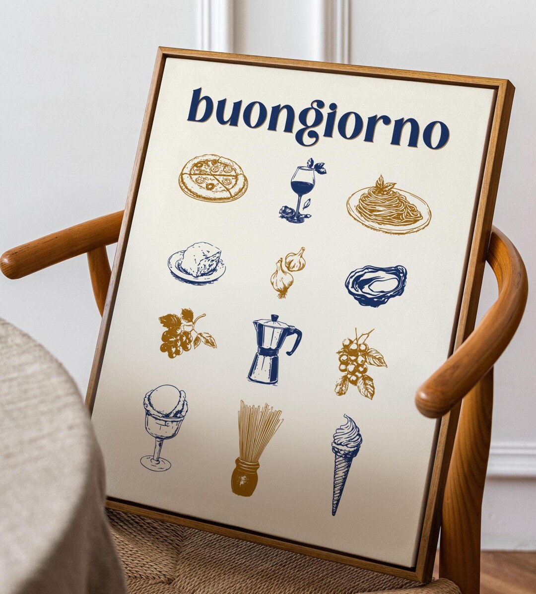 Italian Restaurant Poster, Italian Style Poster, Italian Cuisine Poster ...