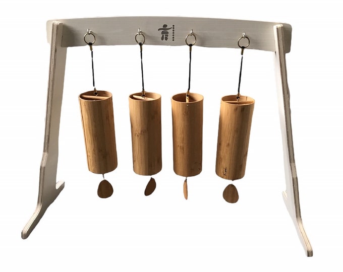 Yellow Wind Chimes, Ceramic Wind Chimes, Yellow Floral Wind Chime With ...