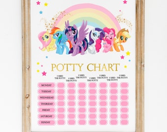 My Little Pony Reward Chart - Etsy Singapore