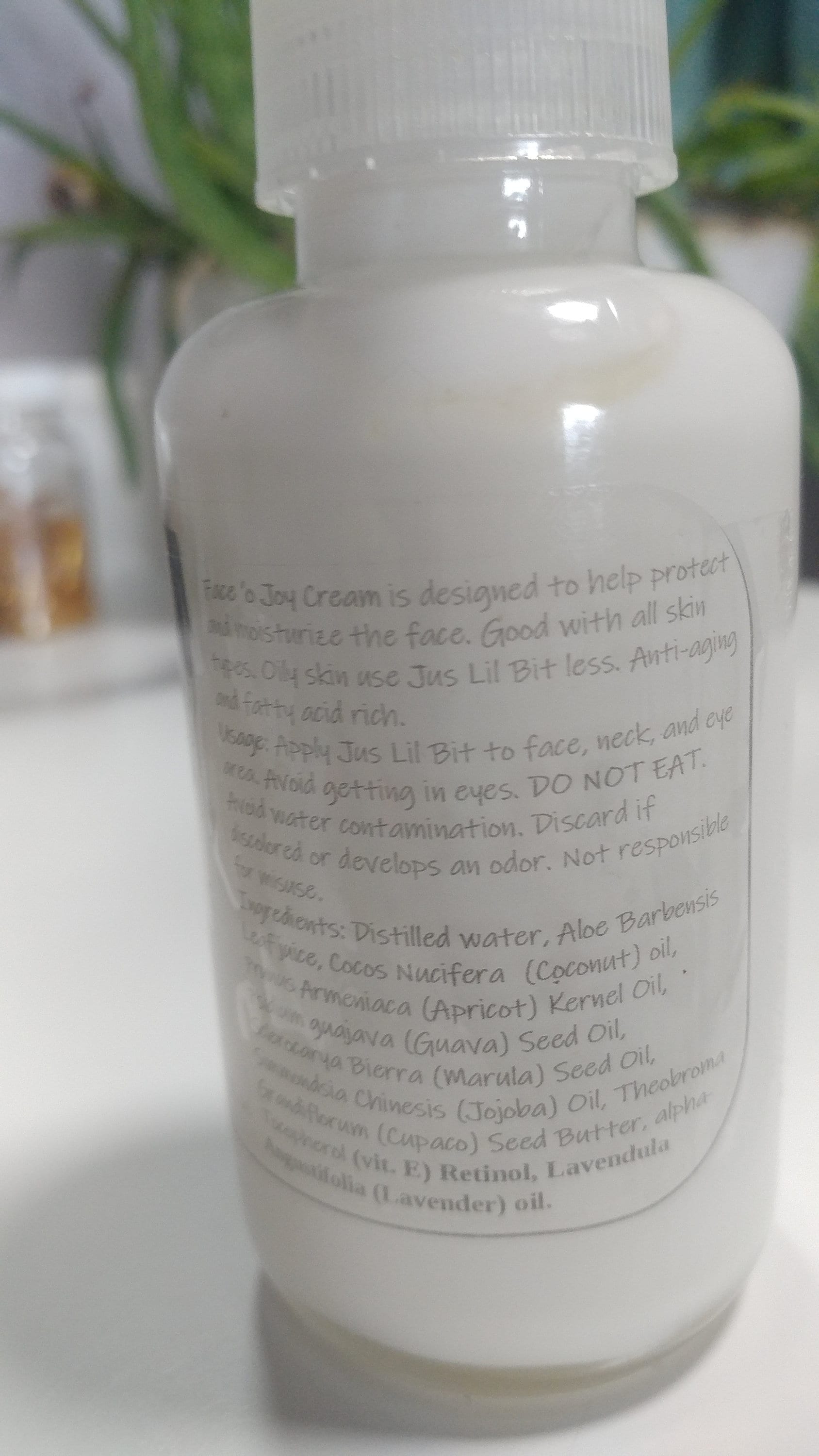 Face O'joy Cream - Etsy