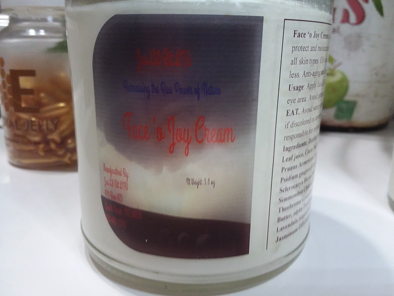 Face O'joy Cream - Etsy