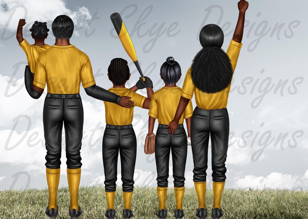 Personalized Digital Design: Baseball Family - Etsy