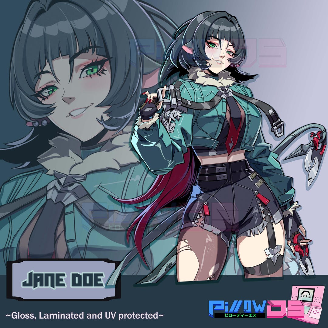 Jane Doe | Decal - Etsy