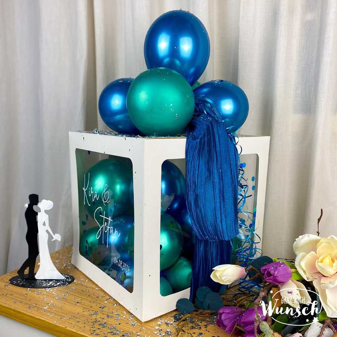 Personalized Gift Box Balloon Box Gift Packaging With Balloons Creative ...