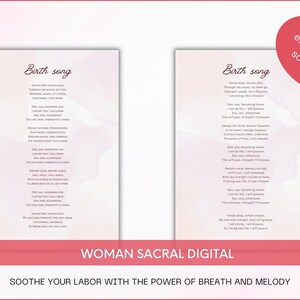 Customizable Hypnobirthing Birth Song | Pregnancy & Labor Support ...