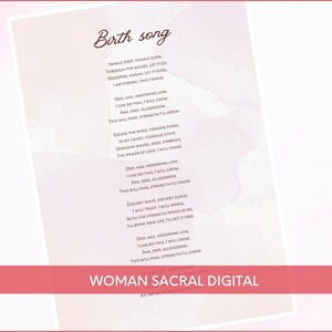 Customizable Hypnobirthing Birth Song | Pregnancy & Labor Support ...