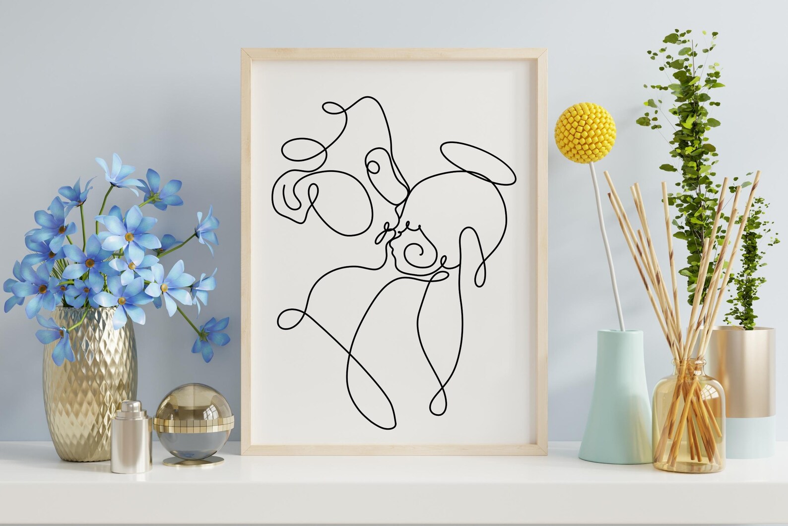 Digital Print for Children's Bedroom Decor and Baby's Nursery Decor ...