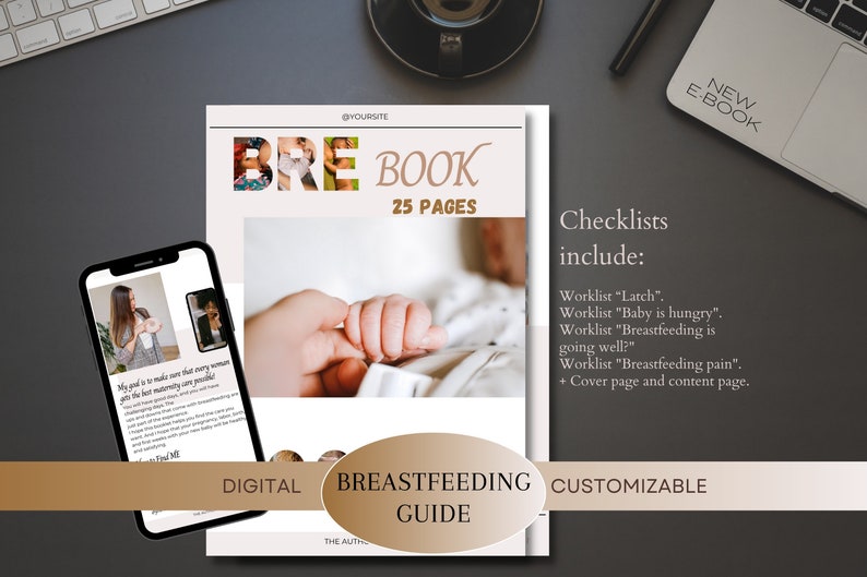 Editable Breastfeeding Handout, Breastfeeding Templates for Lactation ...