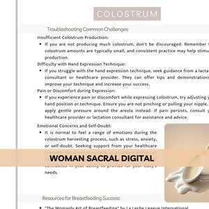 The Essential Guide to Colostrum Harvesting - Editable Digital and ...