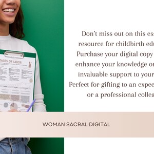 Stages of Labor Guide - Editable Digital Poster for Doulas & Midwives ...