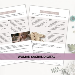 New Parent Essential Handouts Bundle: Expert Care Tips for Your Newborn ...