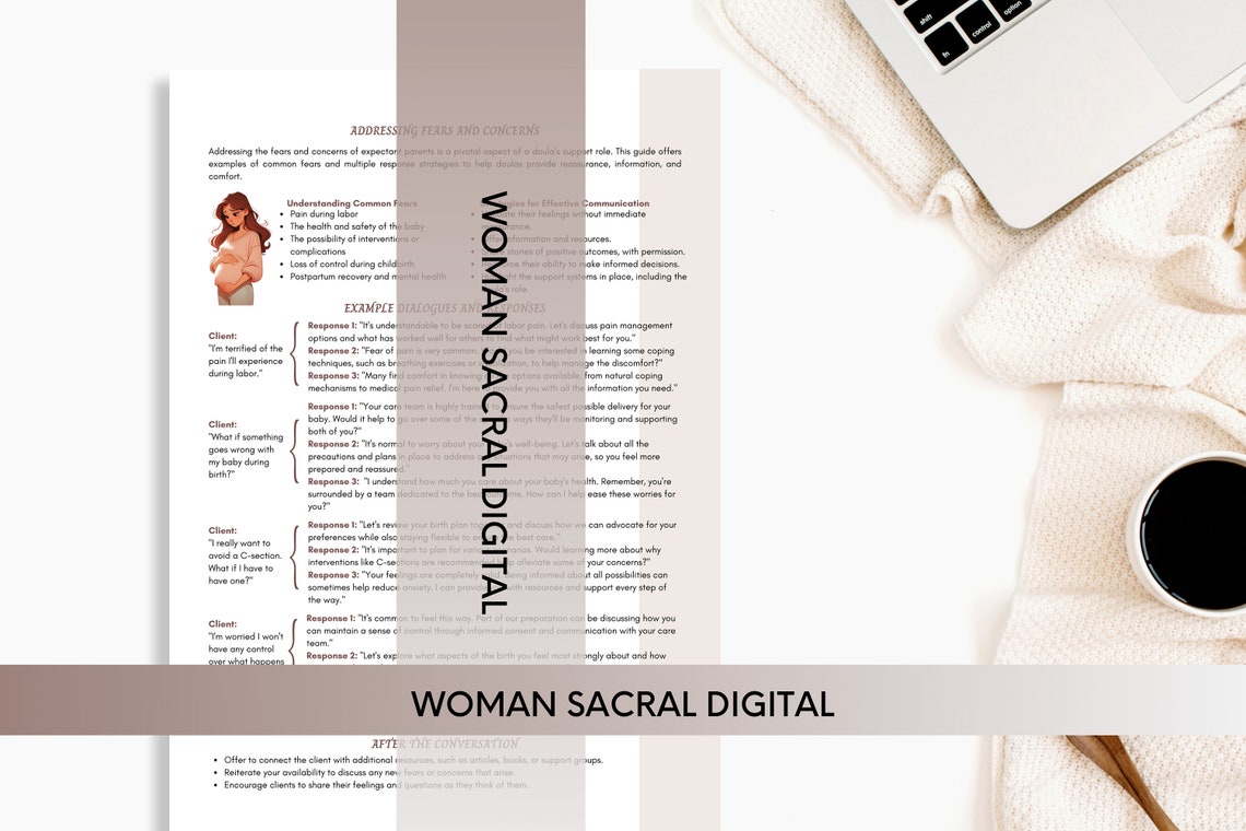 Doula Communication Mastery Pack: Essential Digital Handouts for Doulas ...