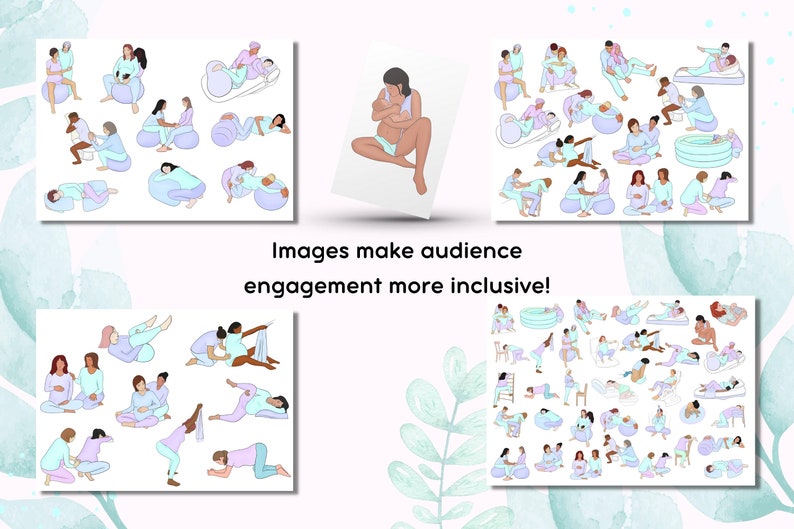 Labor and Delivery Positions. Labour and Natural Birth Tree Digital ...