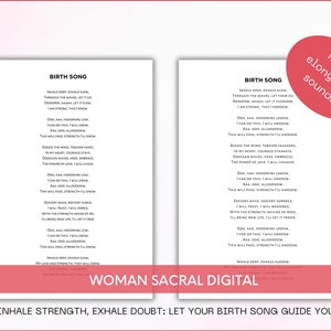 Customizable Hypnobirthing Birth Song | Pregnancy & Labor Support ...