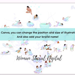 Labor and Delivery Positions. Labour and Natural Birth Tree Digital ...