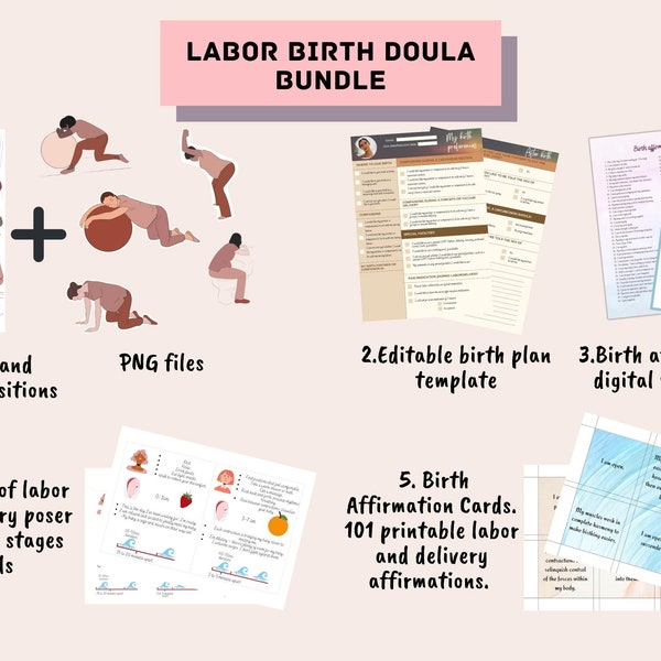 Labor and Delivery Clipart - Etsy